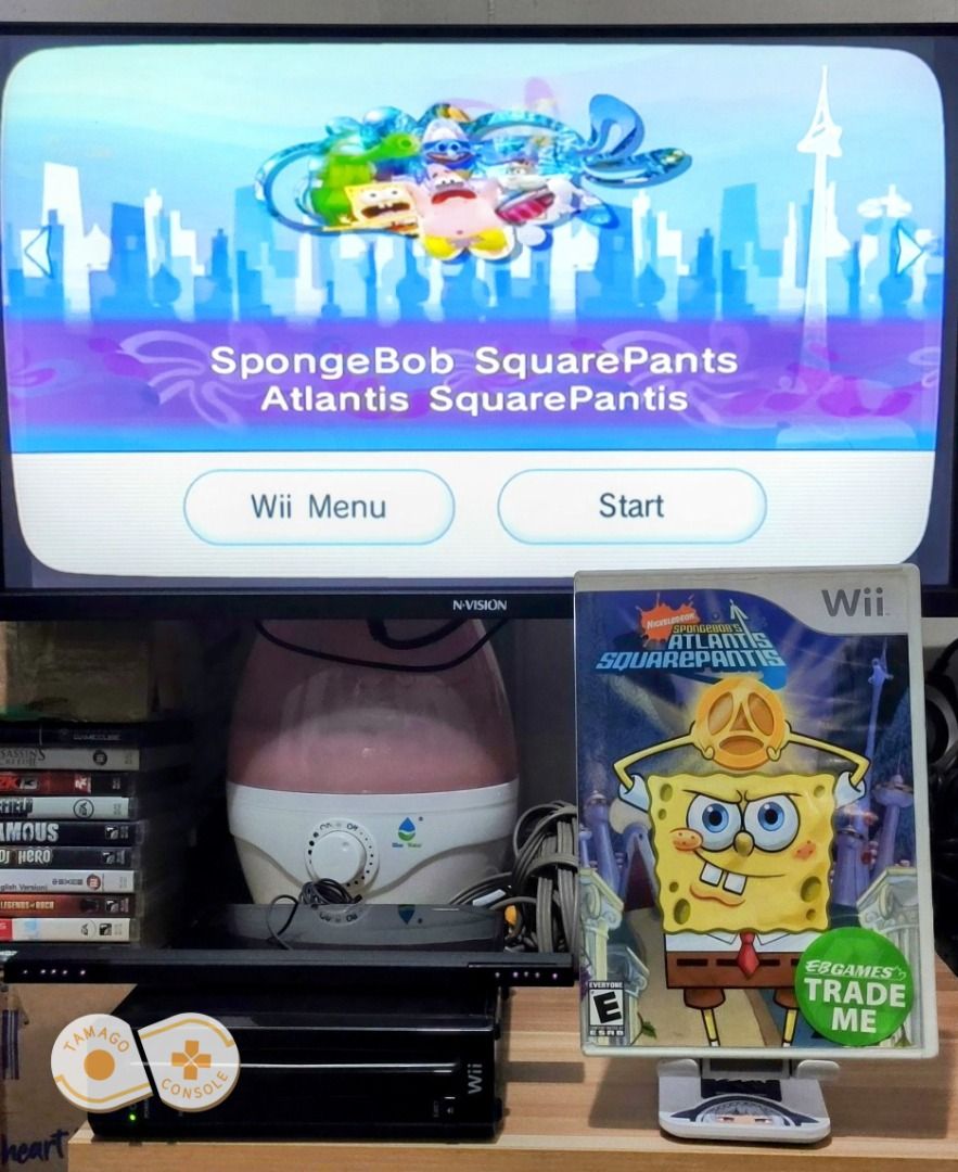 SpongeBob's Atlantis SquarePantis - [WII Game] [NTSC / ENGLISH Language ...