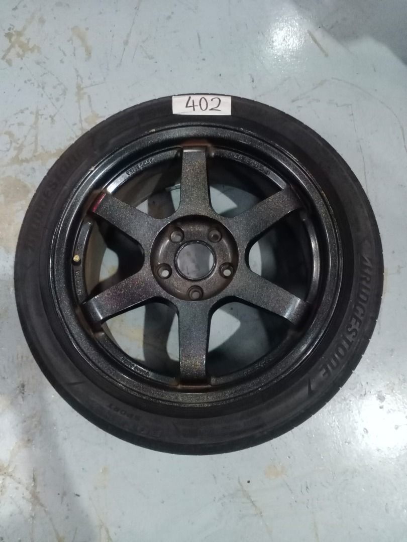 Sport Rim and tyre Set, Car Accessories, Tyres & Rims on Carousell