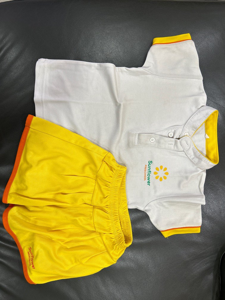 SUNFLOWER PRESCHOOL UNIFORM, Babies & Kids, Babies & Kids Fashion on ...