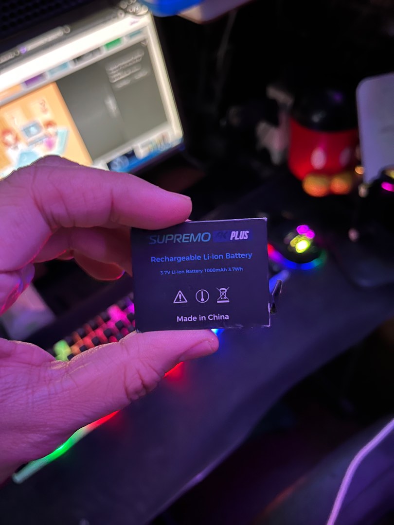 Supremo 4k Batter Pack, Computers & Tech, Parts & Accessories, Webcams ...