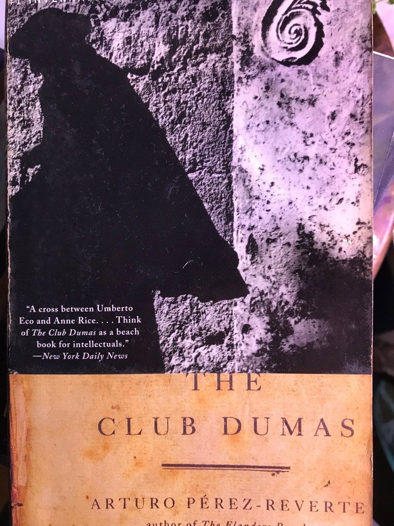 The Club Dumas by Arturo Perez-Reverte, Hobbies & Toys, Books ...