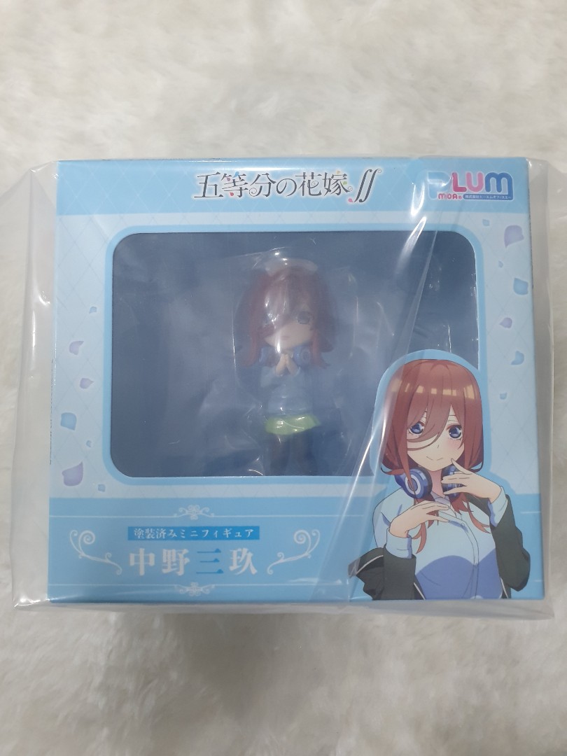 The Quintessential Quintuplets Plum Mini Figure Miku Nakano, Hobbies ...