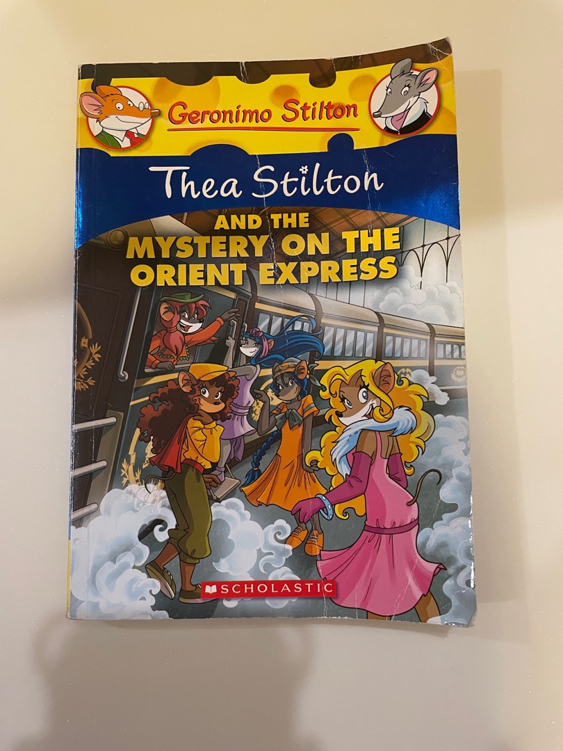 Thea Stilton And The Mystery One The Orient Express Hobbies Toys