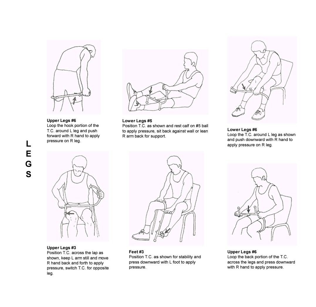 Theracane self massage cane, Sports Equipment, Other Sports Equipment ...