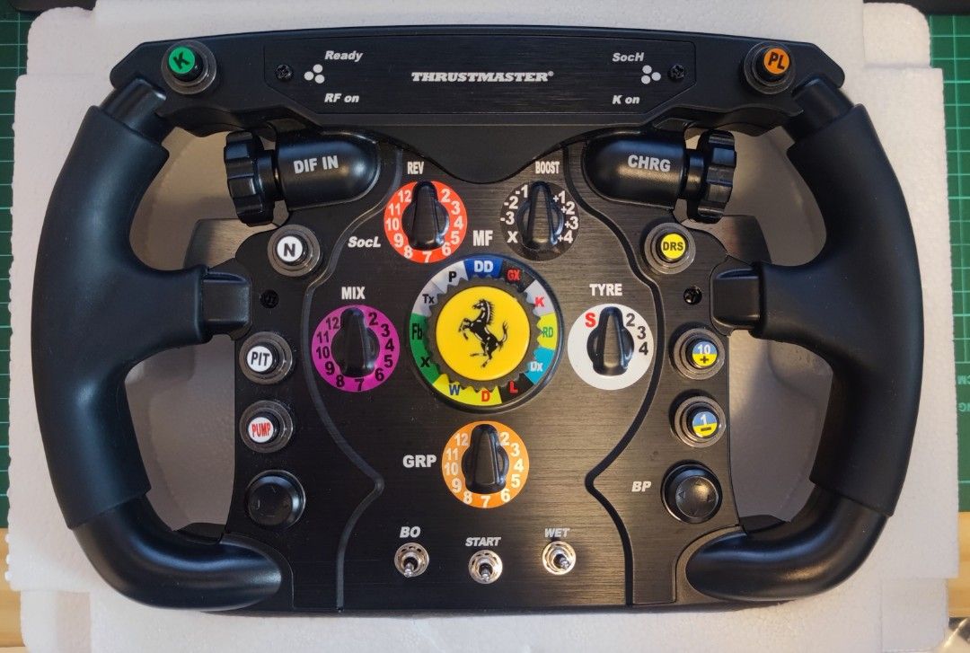 Thrustmaster Ferrari F1 Wheel, 電子遊戲, 遊戲機配件, 手掣 - Carousell