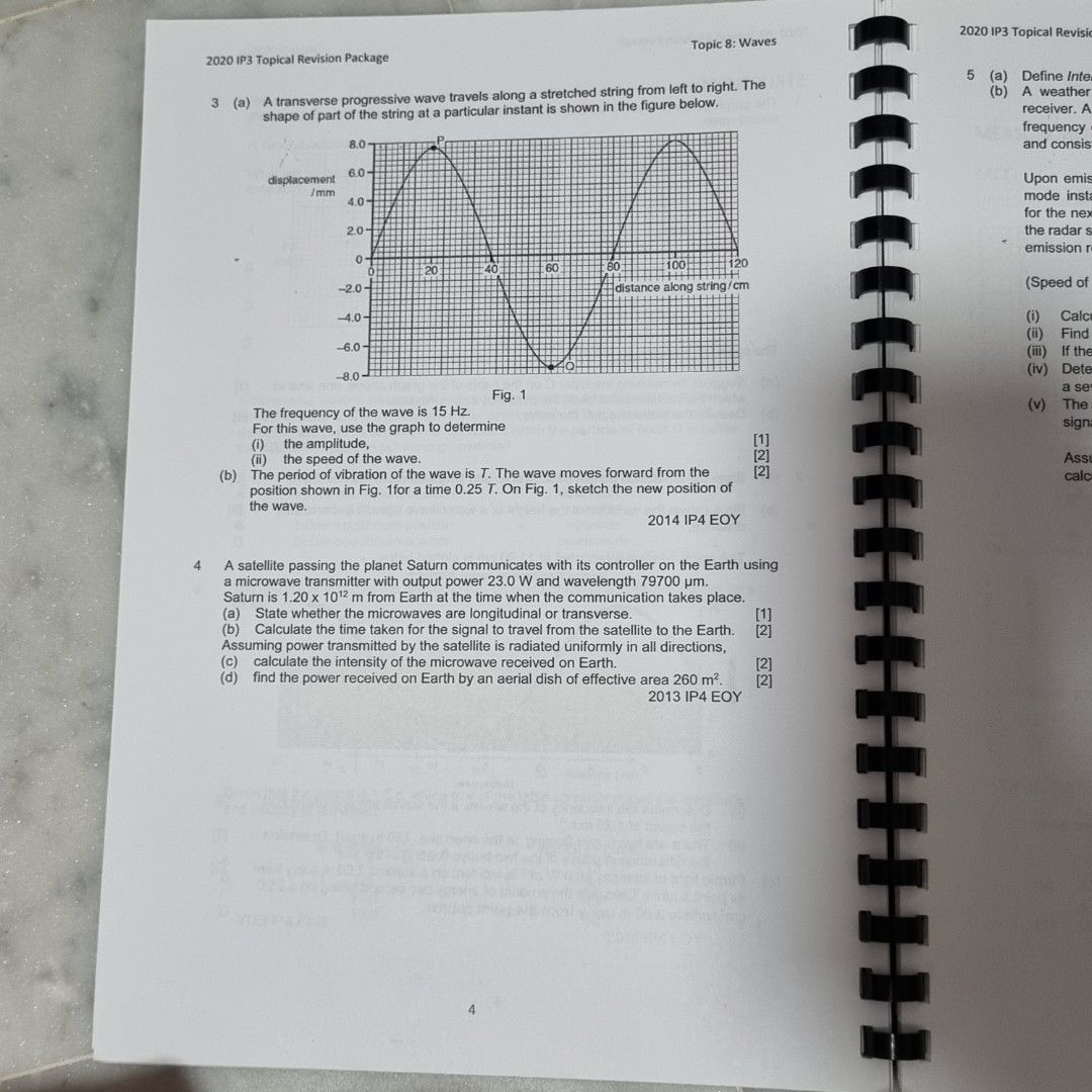 TJC IP3 Physics Topical Revision Package, Hobbies & Toys, Books ...
