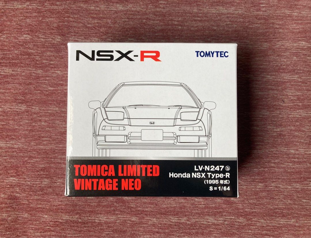 Tomica Limited Vintage Neo Honda NSX Type R '95 [ White ], Hobbies ...