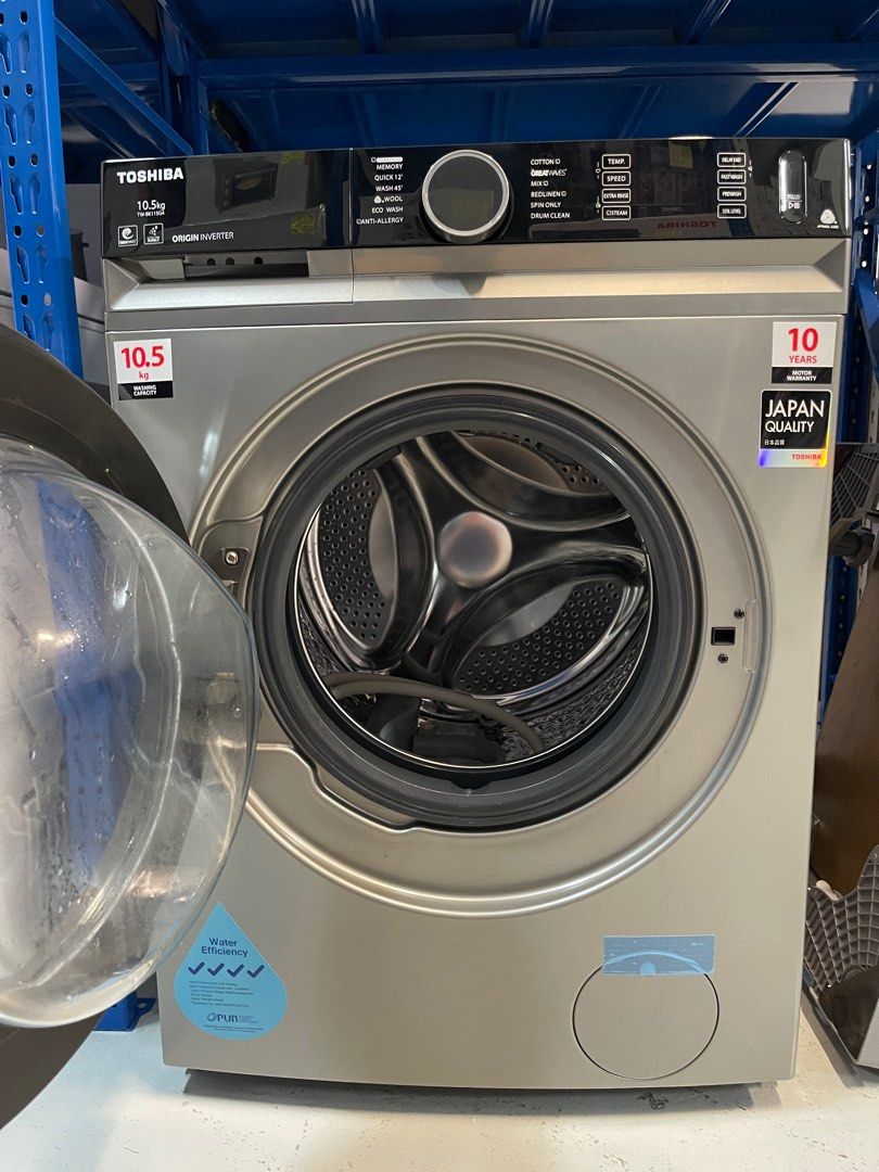 Toshiba TW-BK115G4S 10.5kg Inverter Front Load Washing Machine Display Set $730 Delivery add $50 ...