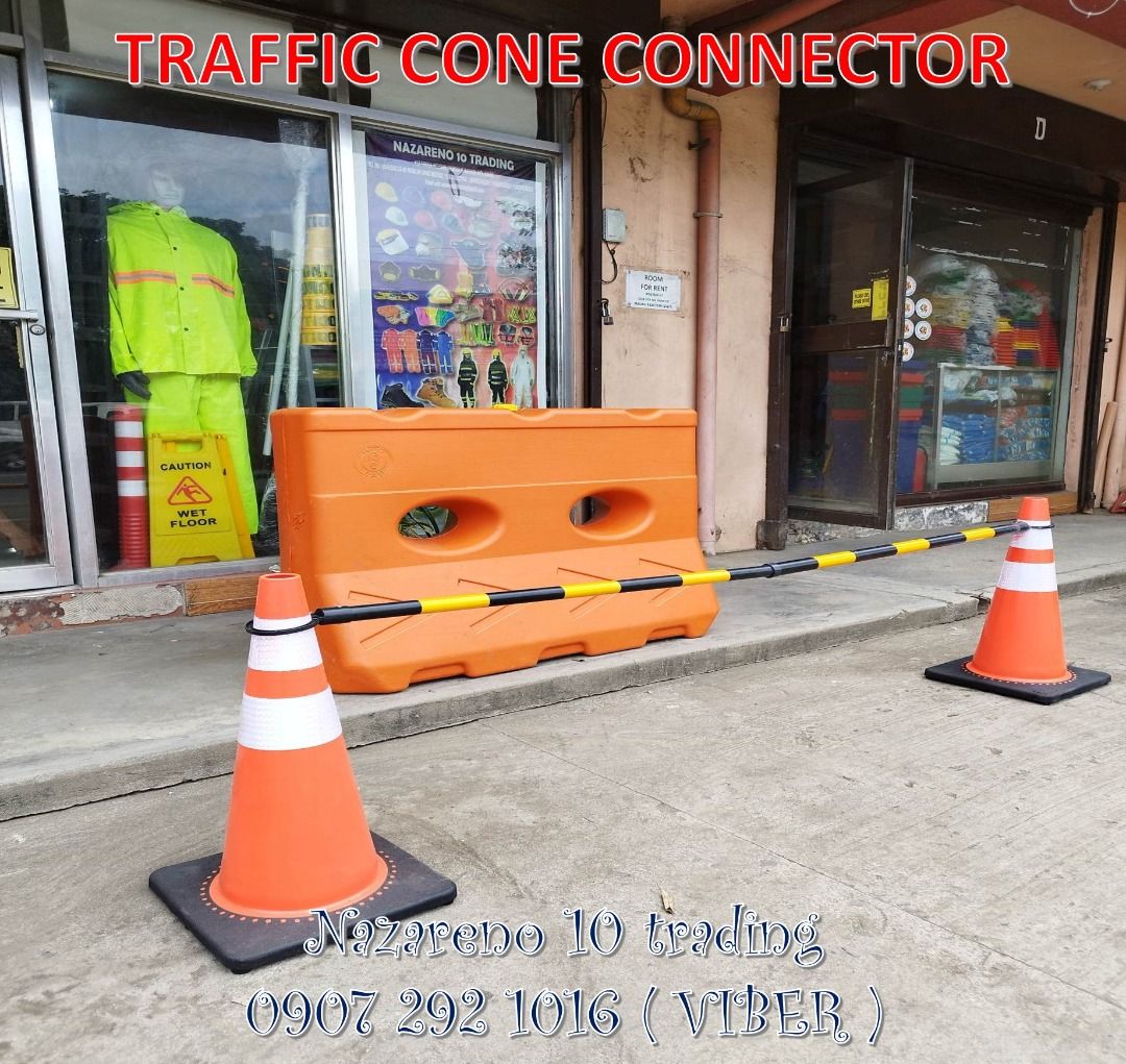 traffic cone connector stick 2, Commercial & Industrial, Construction ...