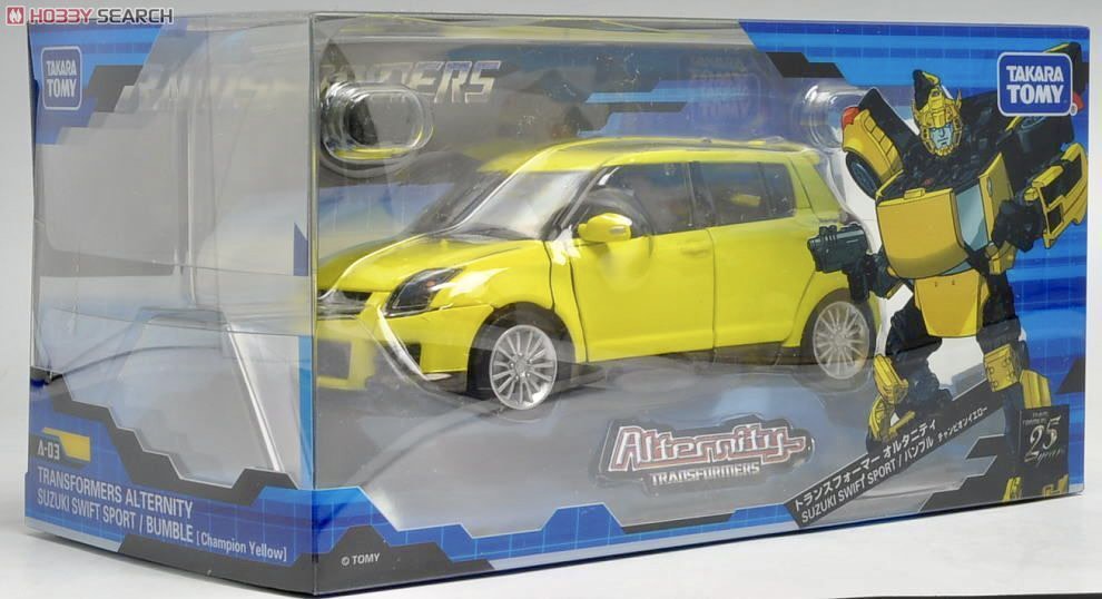 Transformers Alternity A-03 Bumblebee Suzuki Swift Sport, Hobbies ...