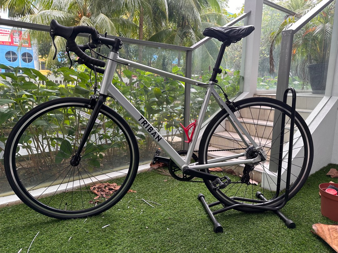 Triban RC 100 road bike (XL size), Sports Equipment, Bicycles & Parts ...
