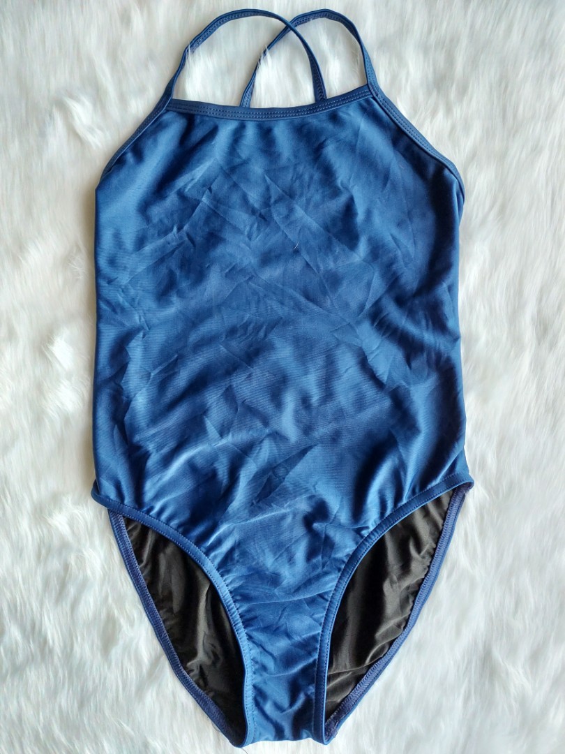 TS dark blue one piece swimsuit, Women's Fashion, Swimwear, Bikinis ...
