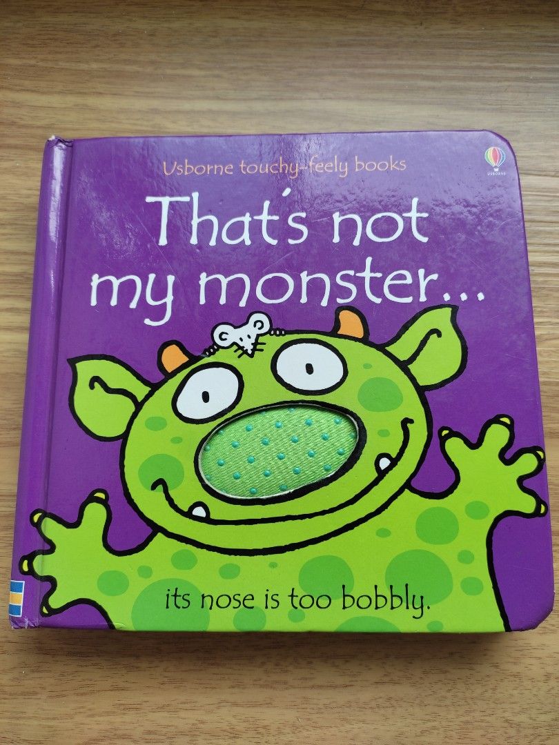 Usborne Touchy-Feely books: That's not my monster, Hobbies & Toys ...