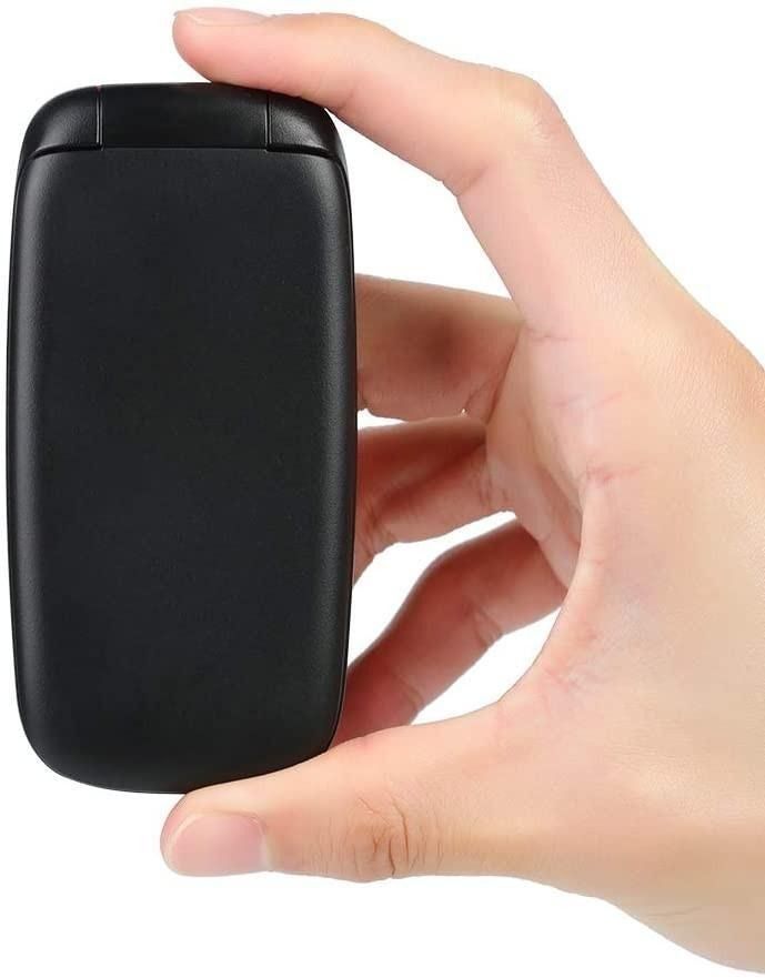 Ushining Flip Phone Unlocked 3G Mobile Phone Large Icon Cell Phone Easy ...