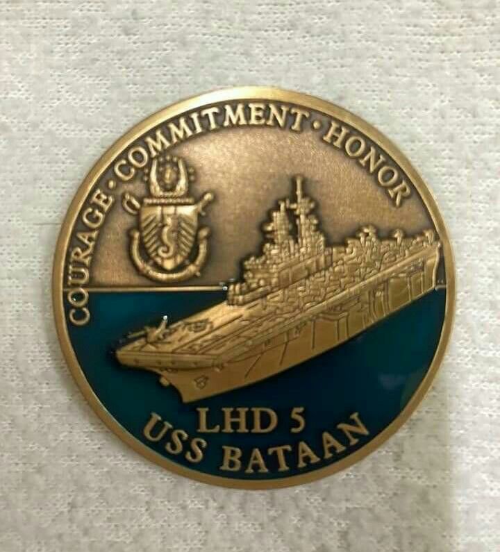 USS BATAAN US NAVY coins, Hobbies & Toys, Collectibles & Memorabilia ...