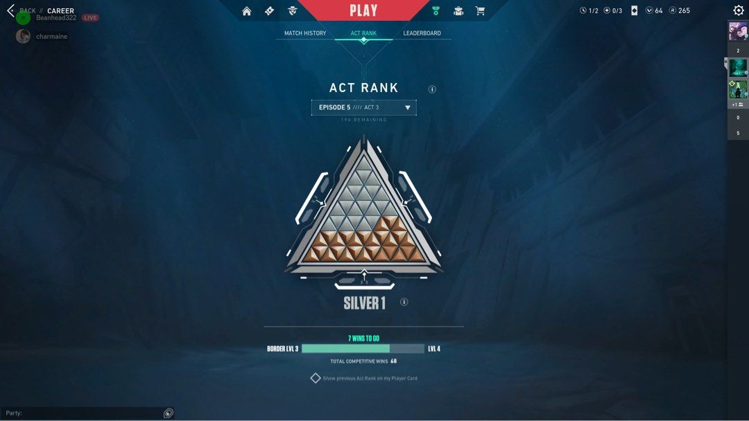valorant silver account, Video Gaming, Video Games, Others on Carousell