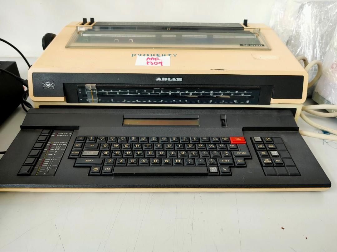 Vintage Adler SE1020 Typewriter for sale @ $200 each, Hobbies & Toys ...