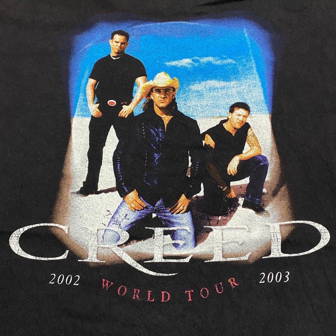 Vintage band creed, Men's Fashion, Tops & Sets, Tshirts & Polo Shirts ...