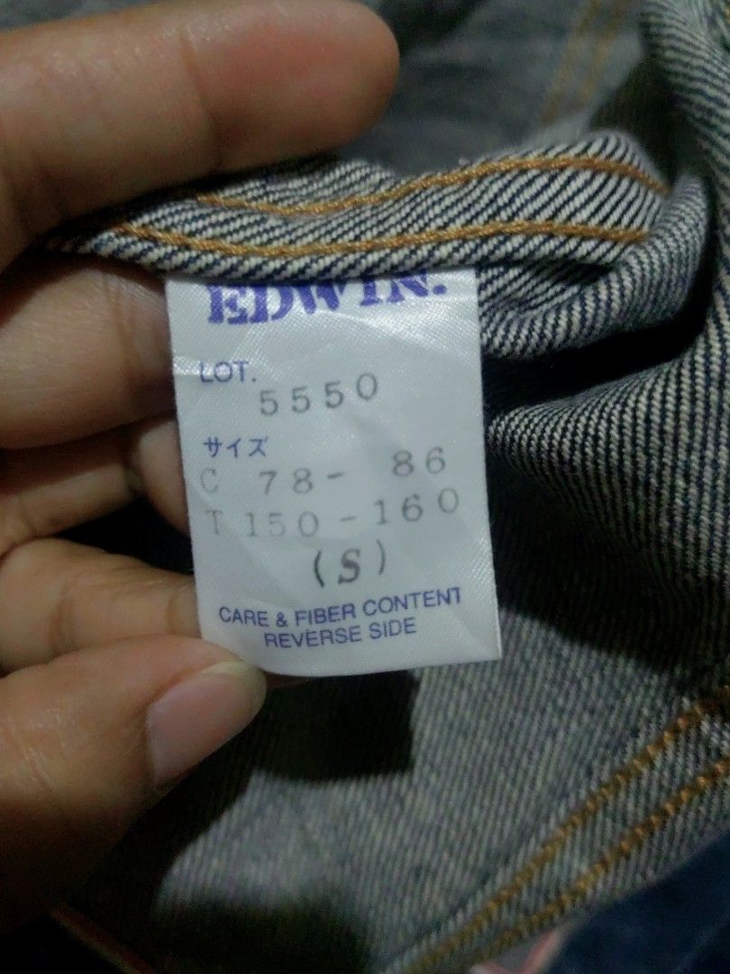 VINTAGE SELVEDGE EDWIN, Men's Fashion, Coats, Jackets and Outerwear on ...