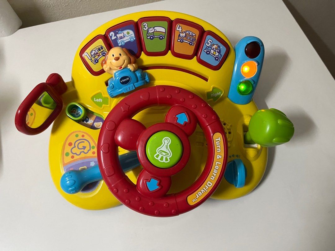 Vtech turn and learn driver, Babies & Kids, Infant Playtime on Carousell