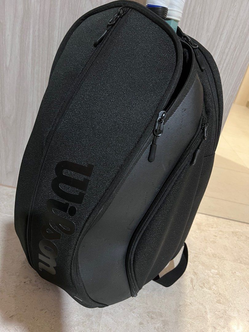 Wilson Roger Federer tennis backpack, Men's Fashion, Bags, Backpacks on ...