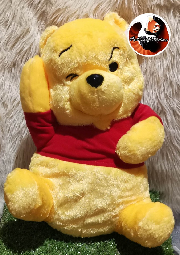 Winnie The Pooh Plush Stufftoy Winking, Hobbies & Toys, Toys & Games on ...