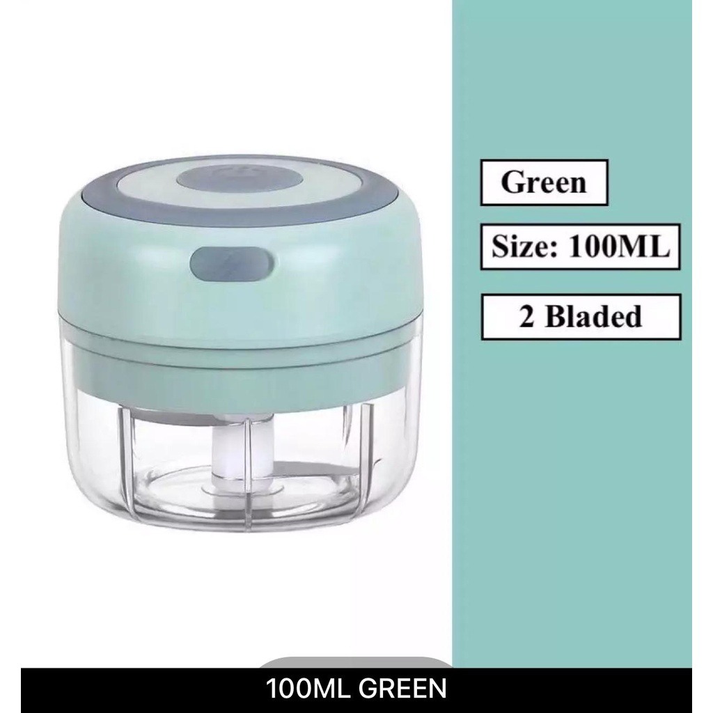 Wireless Portable Electric Mini Food Mincer with USB Charging ...