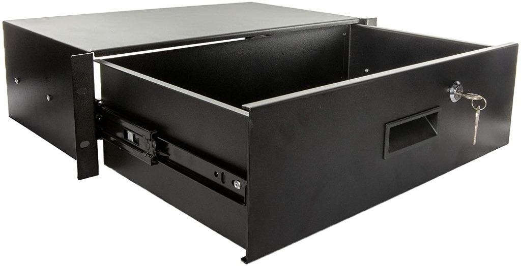 Wonderful-3U Metal Drawer w/ Lock (RD3UB), Hobbies & Toys, Music ...