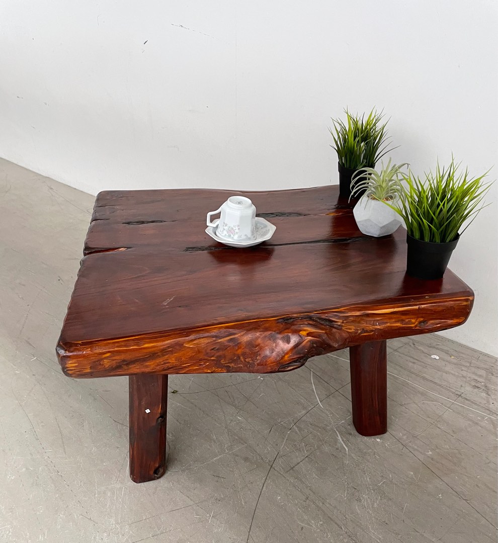 Real solid wood Coffee Table, Furniture & Home Living, Furniture ...