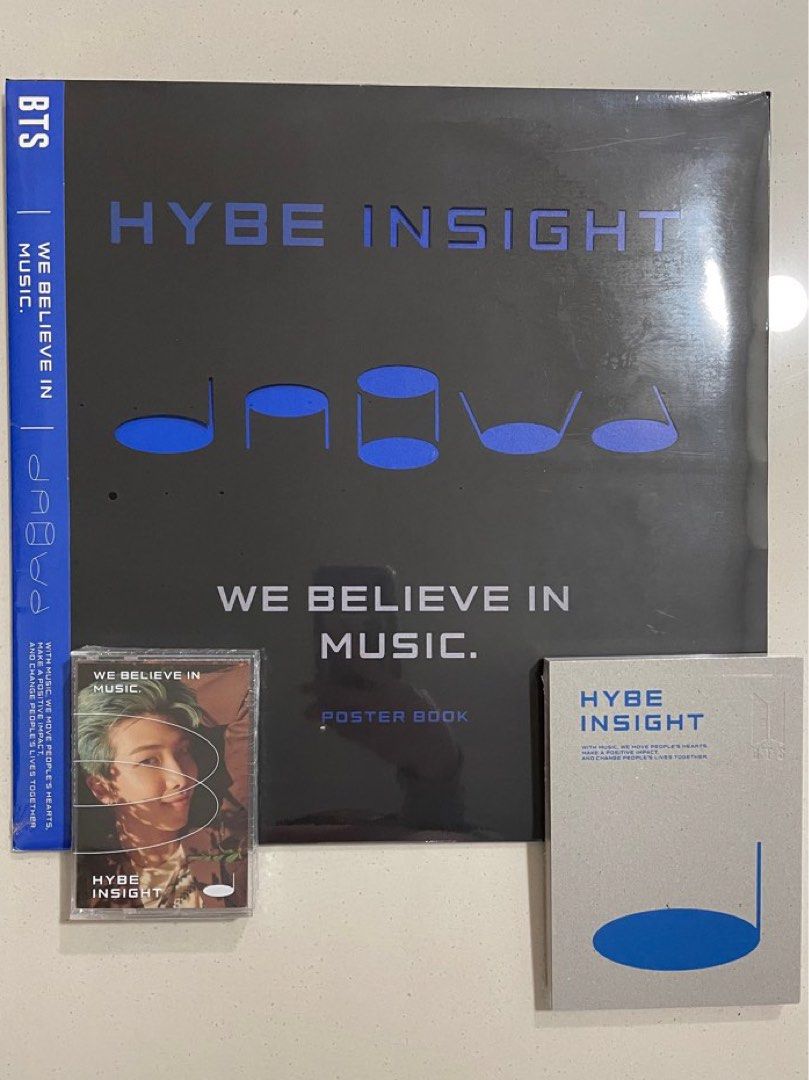 [CAN NEGO] HYBE Insight BTS Merchandise, Hobbies & Toys, Memorabilia ...