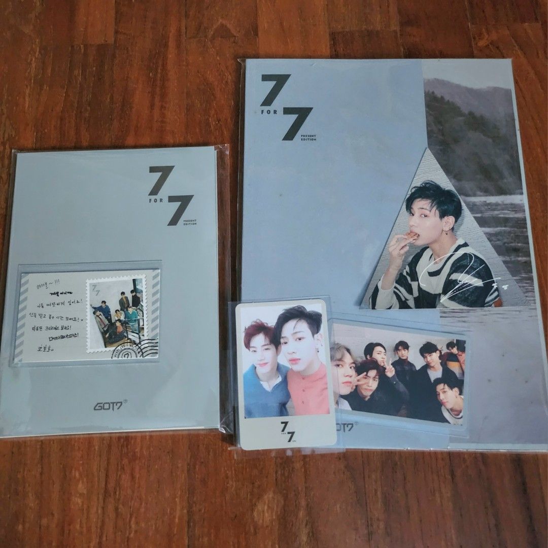 [WTS] GOT7 Got 7 7 for 7 Present Edition Album & Photocard Inclusions ...