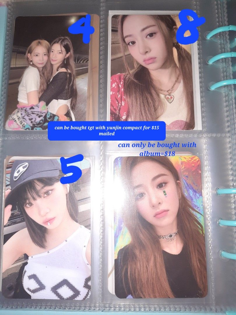 WTS le sserafim antifragile fearless weverse compact and album pcs ...