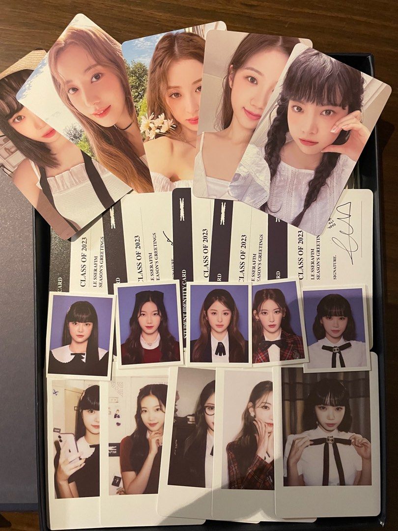 WTS/LFB le sserafim lesserafim chaewon sakura yunjin kazuha eunchae ...