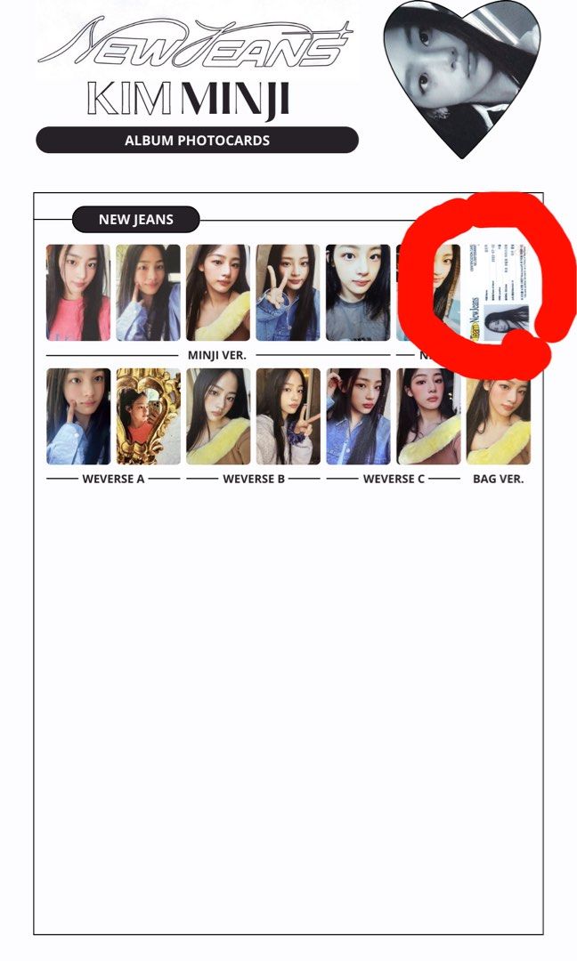 [WTT] NewJeans Hanni ID to Minji ID, Hobbies & Toys, Collectibles ...