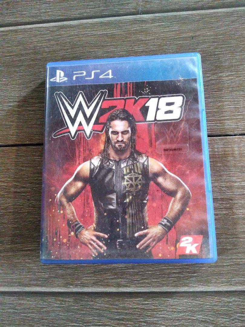 WWE 2K18 (PS4), Video Gaming, Video Game Consoles, PlayStation on Carousell