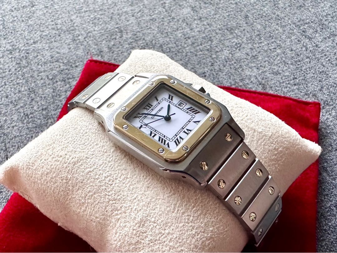 Cartier Watch Santos Carree Ref. 2961 (fully-serviced with 2-year ...