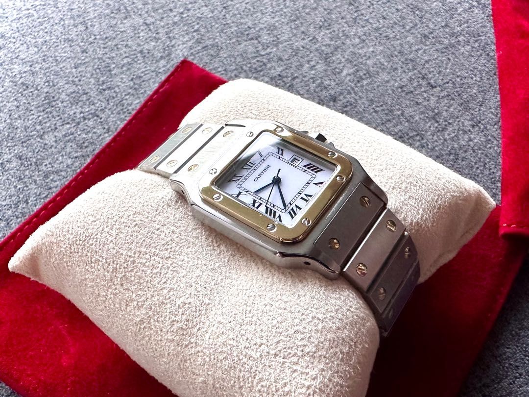 Cartier Watch Santos Carree Ref. 2961 (fully-serviced with 2-year ...