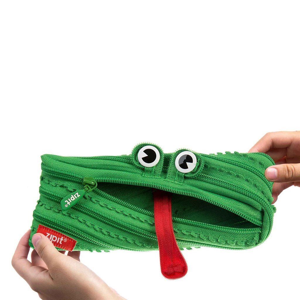 ZIPIT Animals Pouch - Frog, Hobbies & Toys, Stationary & Craft ...