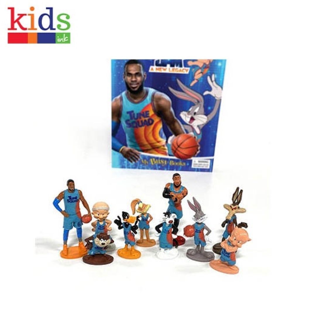 10 FIGURINES WARNER BROS. Space Jam My Busy Book A New Legacy Board ...