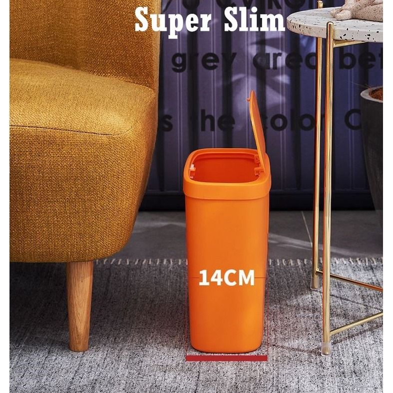 11L Flip Cover Waste Bin/Dustbin/rubbish bin /trash bin, Furniture ...
