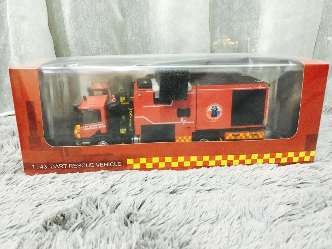 1/43 SCDF DART Rescue Vehicle, Hobbies & Toys, Toys & Games on Carousell