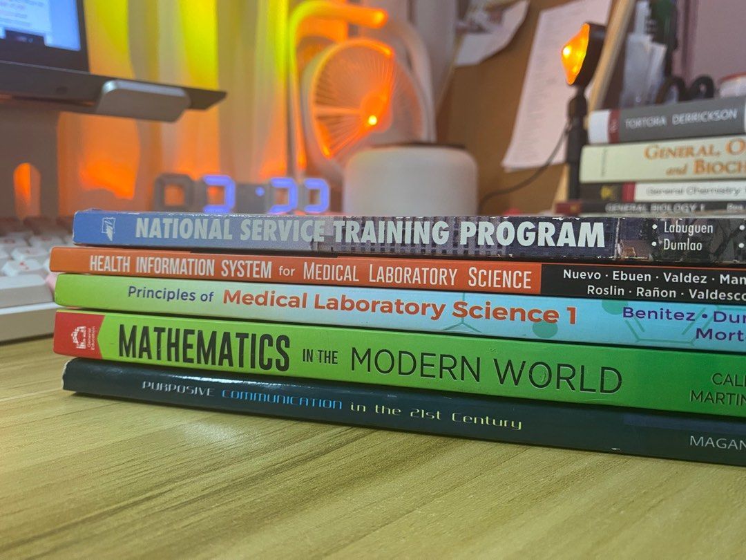 1st year Medical Technology (MEDTECH) Books - Can be sold as a set ... 1st year Medical Technology (MEDTECH) Books - Can be sold as a set ...