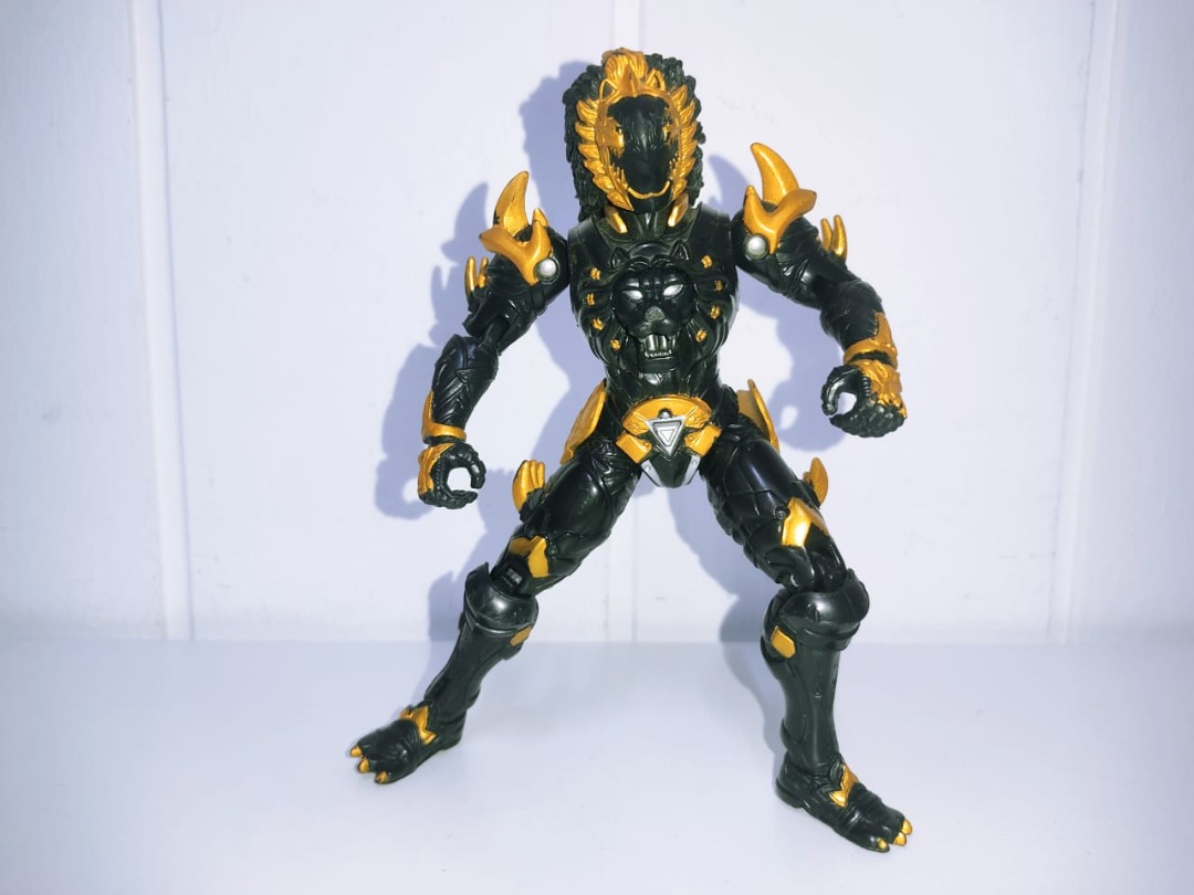2007 BLACK LION WARRIOR @ DAI SHI POWER RANGERS JUNGLE FURY BANDAI ...