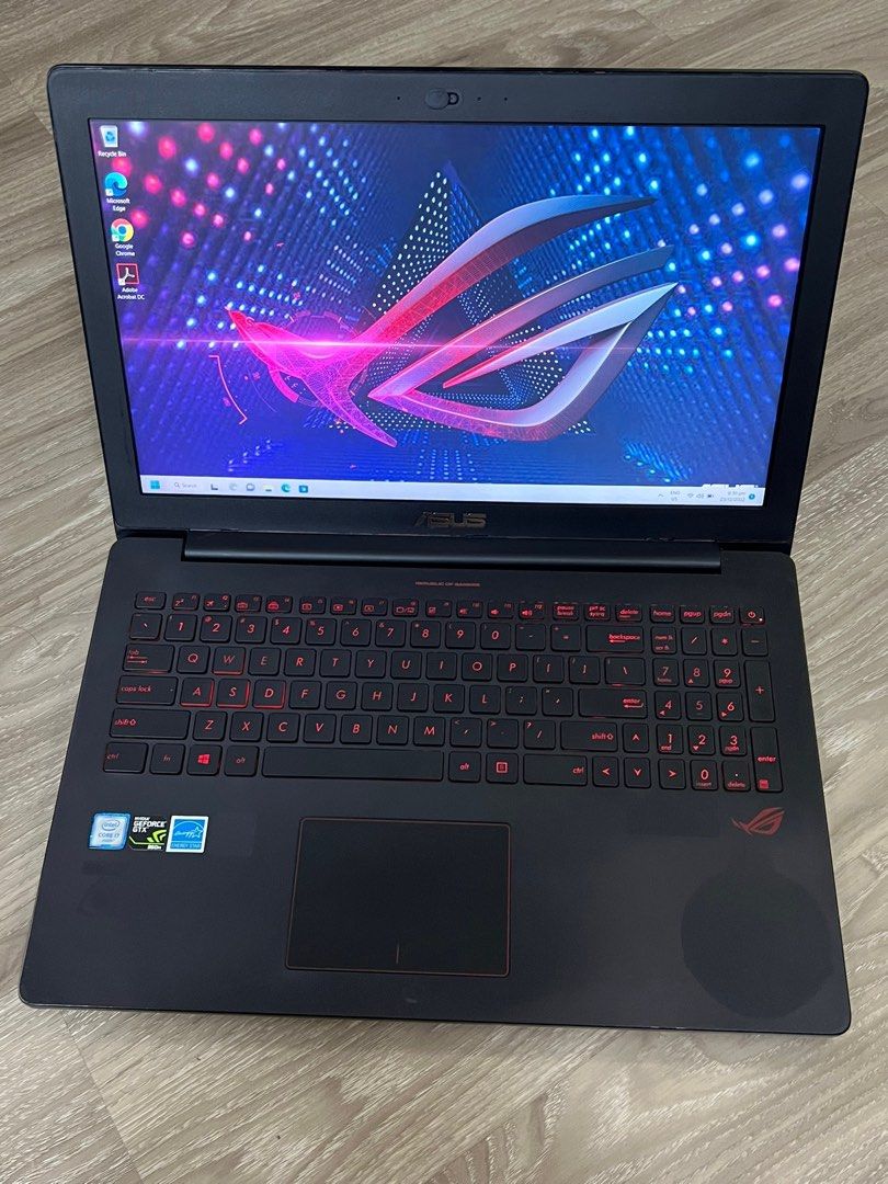 24GB RAM ASUS ROG Gaming Laptop/ 15.6" FHD/ i7-6700HQ/ 24GB/128GB M.2 ...