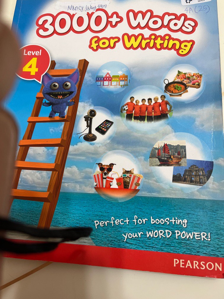 3000+ words for writing level four, 興趣及遊戲, 書本 & 文具, 書本及雜誌 - 補充練習 ...