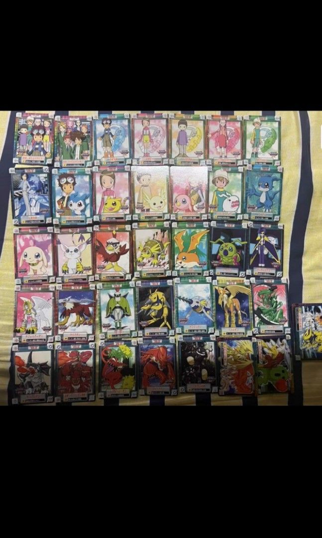 36pcs digimon card, Hobbies & Toys, Toys & Games on Carousell