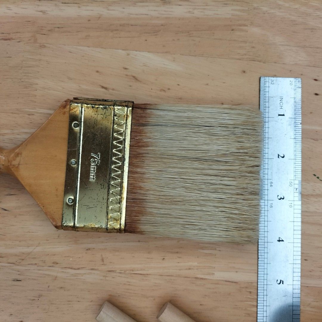 3inch paint brush shellac syelek, Hobbies & Toys, Stationery & Craft ...