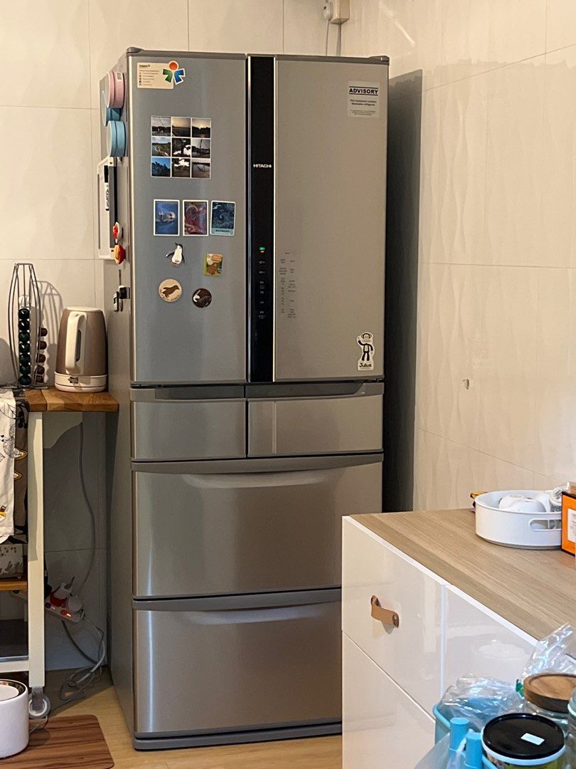 6 door | Hitachi Fridge | made in Japan, TV & Home Appliances, Kitchen ...