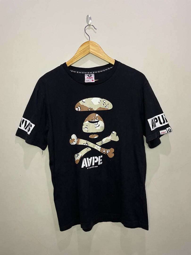 AAPE BY A BATHING APE, Men's Fashion, Tops & Sets, Tshirts & Polo Shirts on Carousell