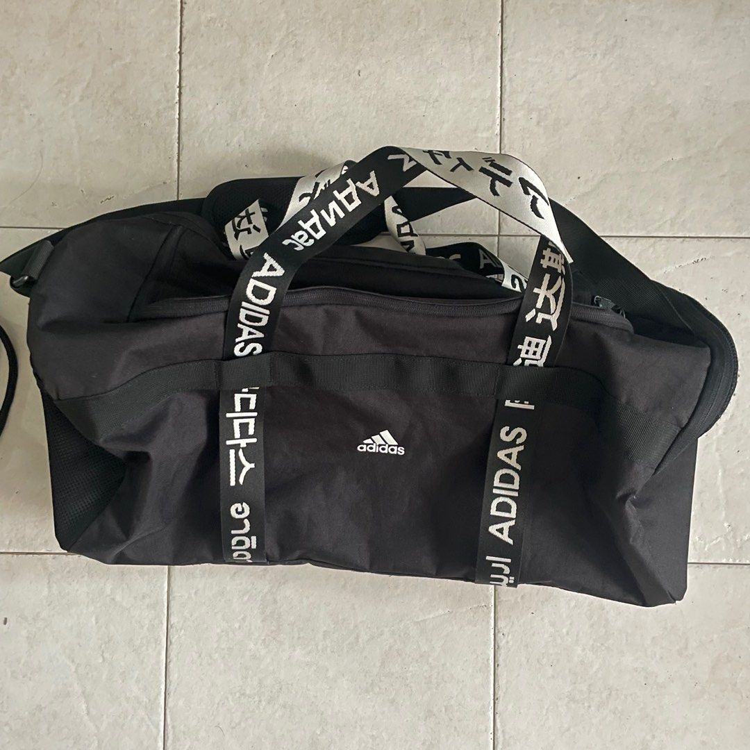 adidas 4ATHLTS Black Duffel Bag, Men's Fashion, Bags, Sling Bags on ...